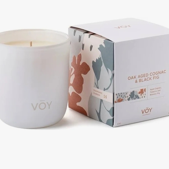 Voy | Other | Voy Oak Aged Cognac Black Fig Candle | Poshmark
